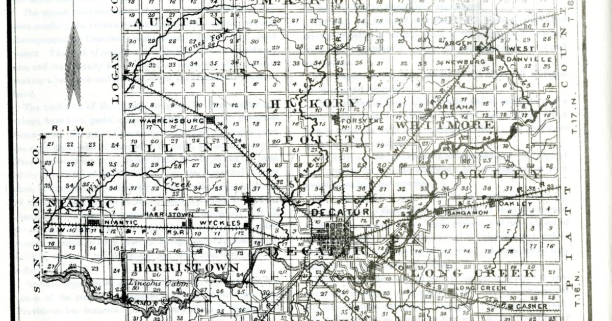 Local History - Early Settlers of Macon County | Decatur, IL Public Library