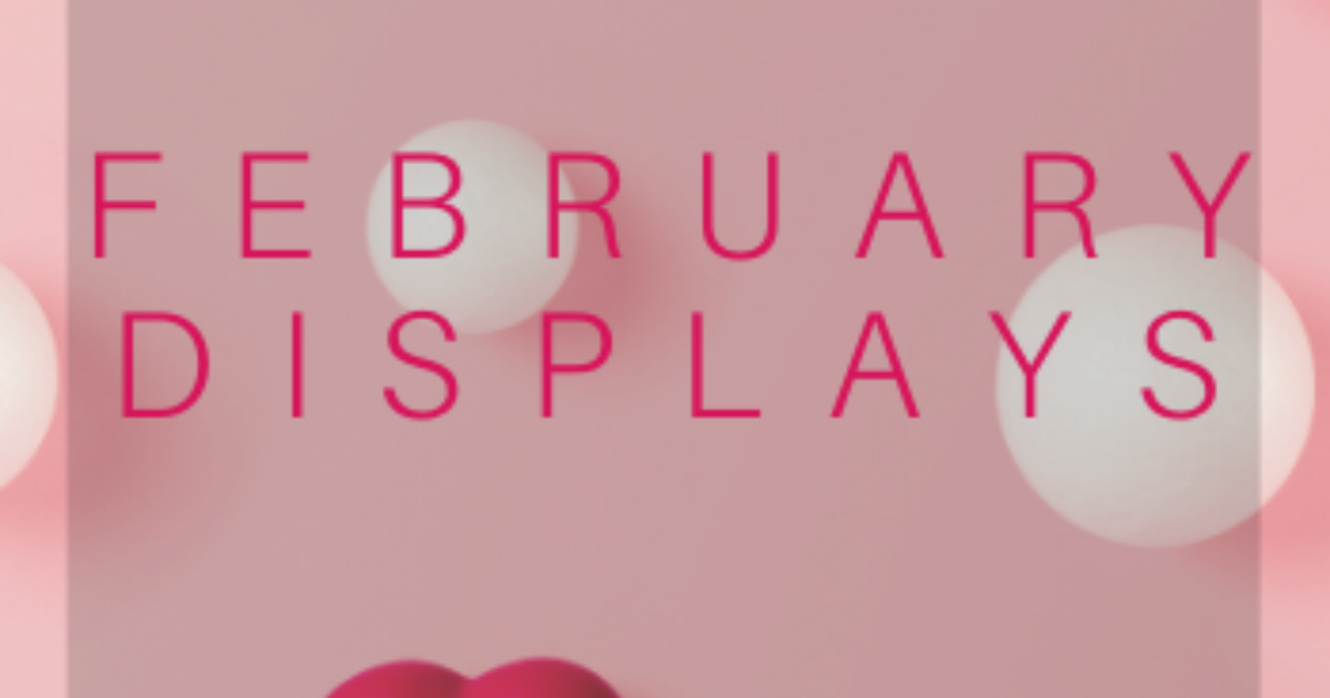 In-House Displays - February | Decatur, IL Public Library