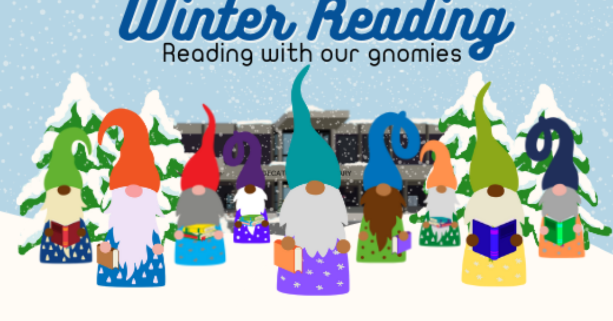 Reading with Our Gnomies | Decatur, IL Public Library